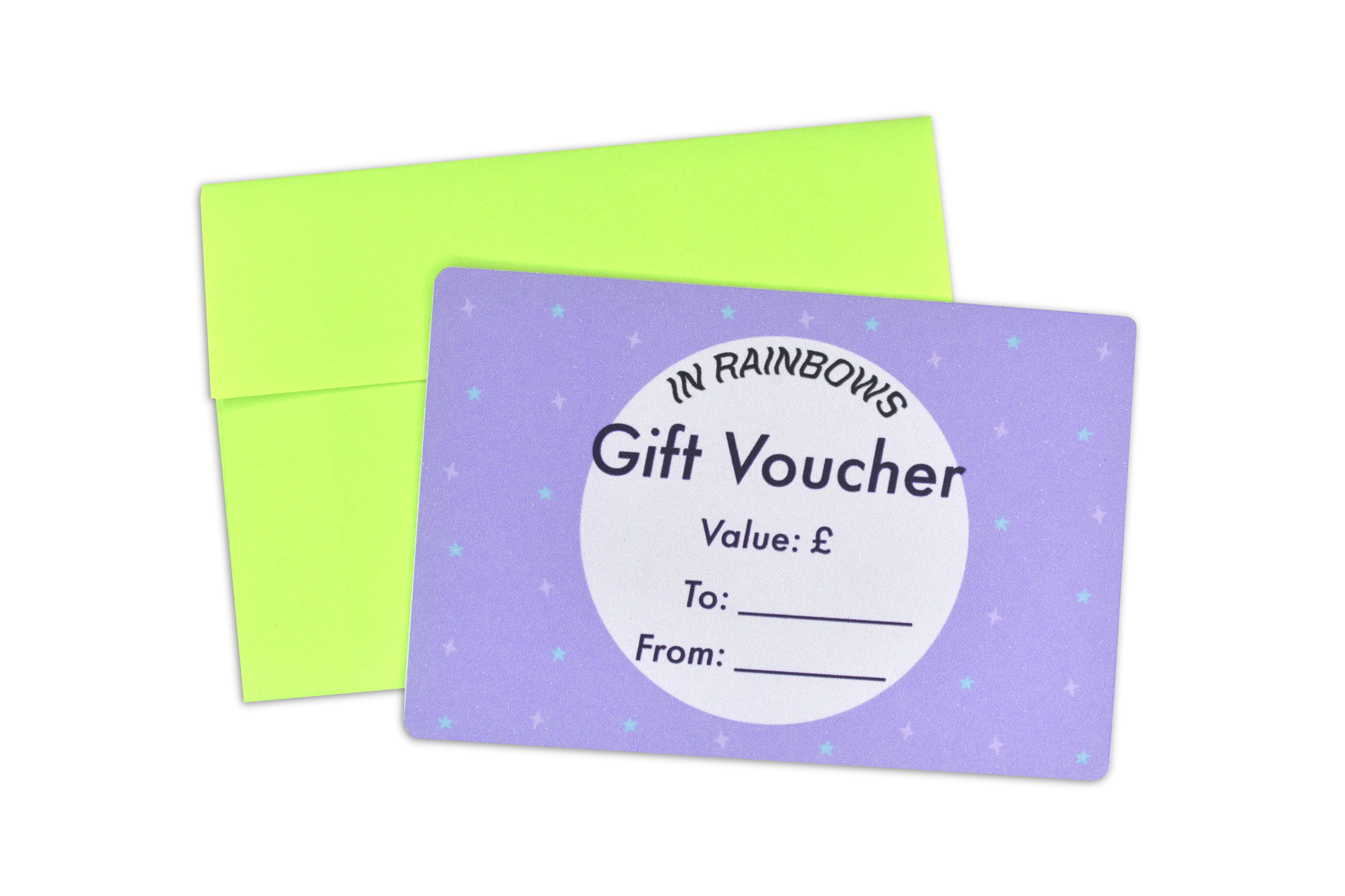 In Rainbows Gift Voucher - LGBTQ+ Small Business